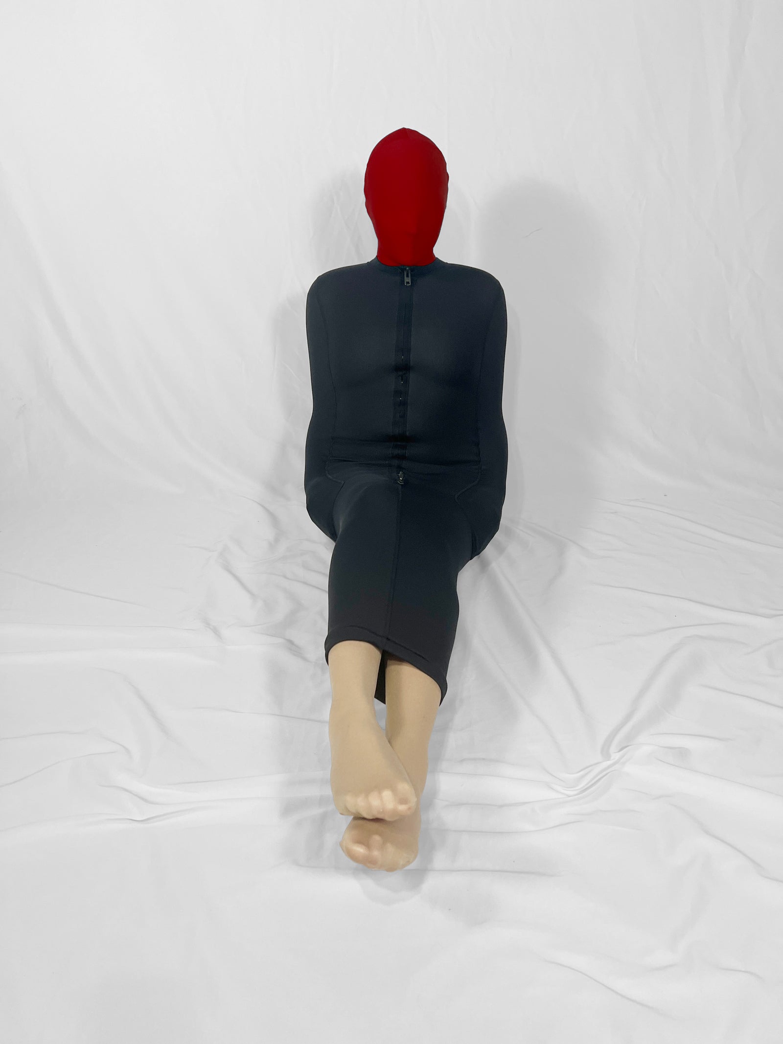 Self Bondage Neoprene Sleepsack Hobble Dress